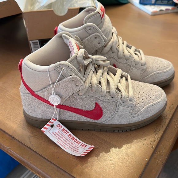 Nike | Shoes | Nike Dunk High Pro Sb Birchhyper Red | Poshmark